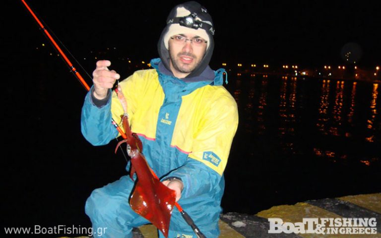 Αφιέρωμα: ψάρεμα για Καλαμάρια - Boat & Fishing