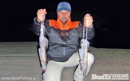 Αφιέρωμα: ψάρεμα για Καλαμάρια - Boat & Fishing
