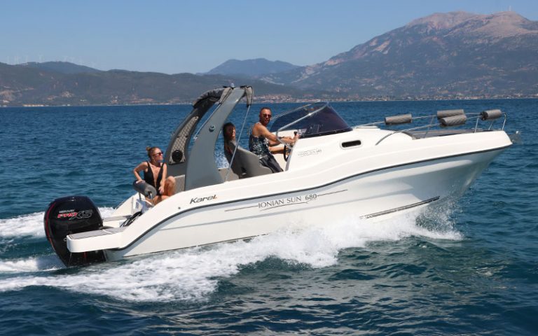 KAREL 680 Ionian Sun | Το νέο σκάφος για ναυτικό τουρισμό της Karel ...
