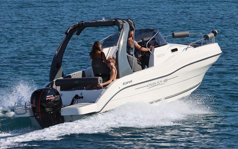 KAREL 680 Ionian Sun | Το νέο σκάφος για ναυτικό τουρισμό της Karel ...